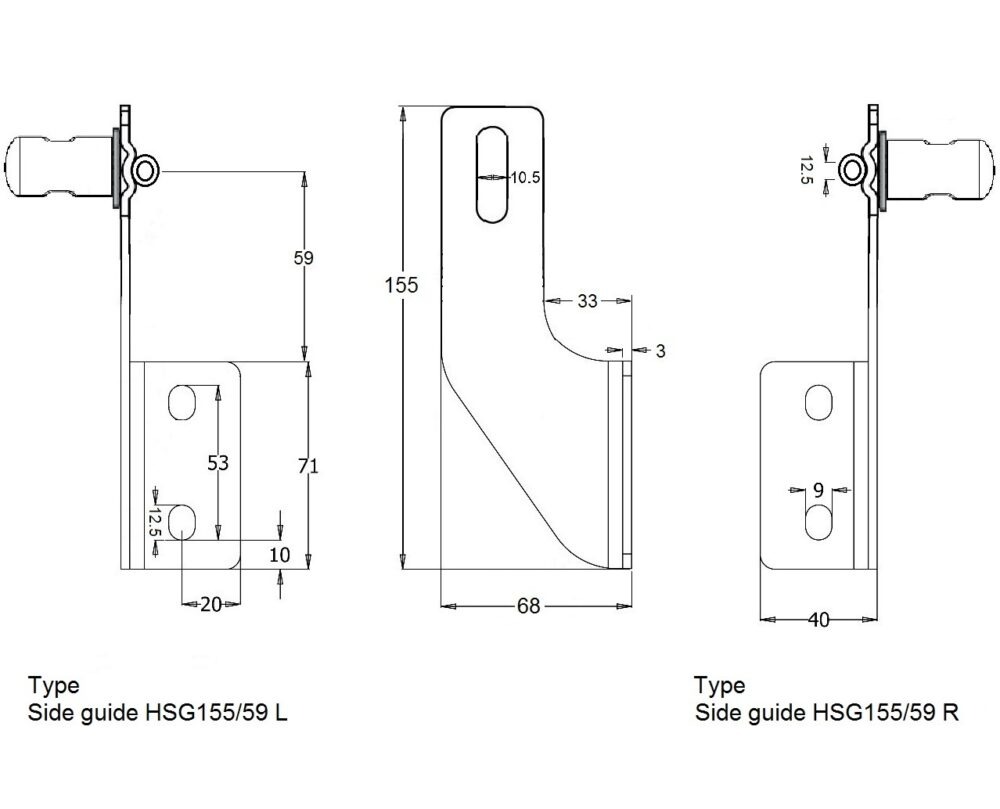 Square threaded welding plate in stainless steel | NHK Machinery Parts
