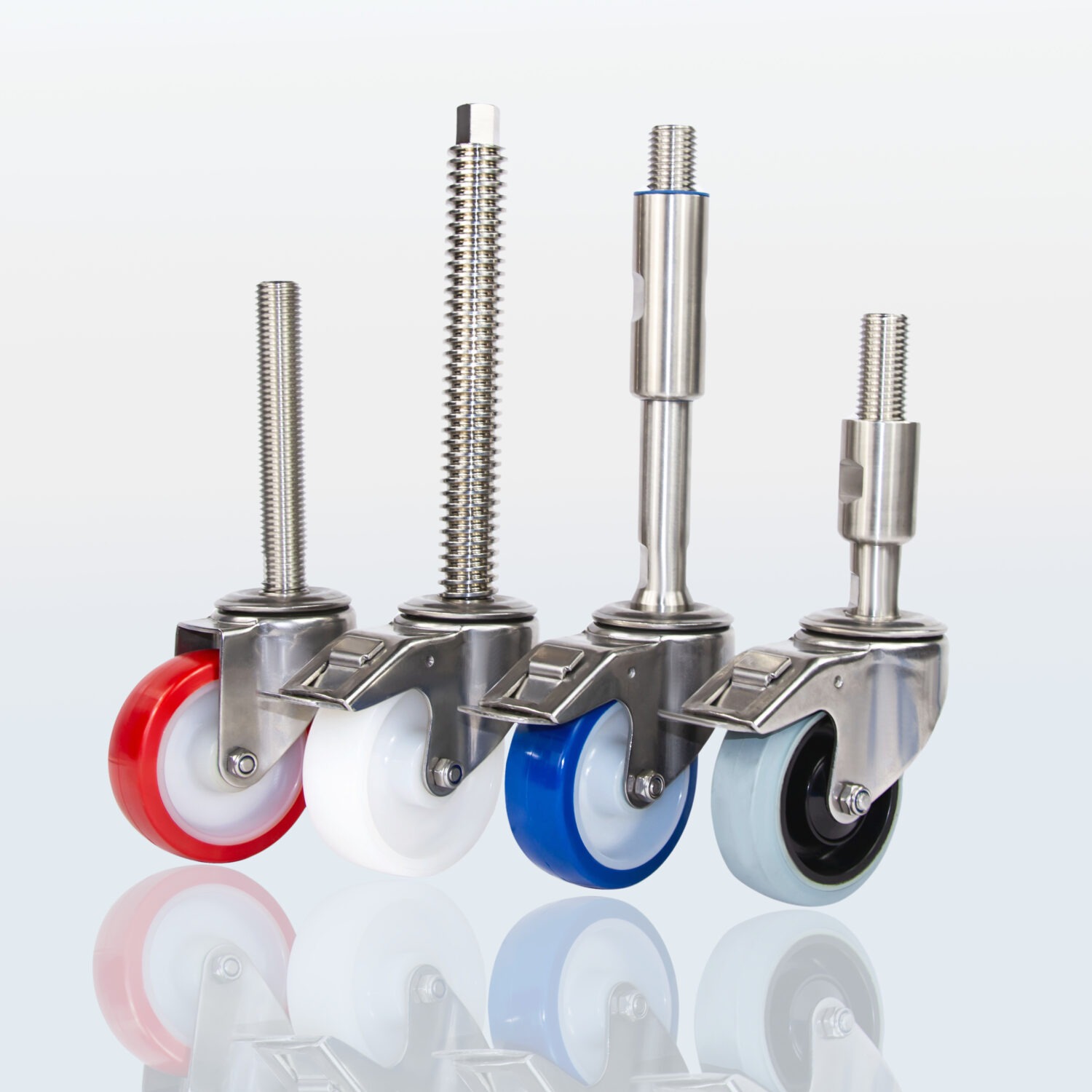 Stainless Steel Caster Wheels | Order | NHK Machinery Parts