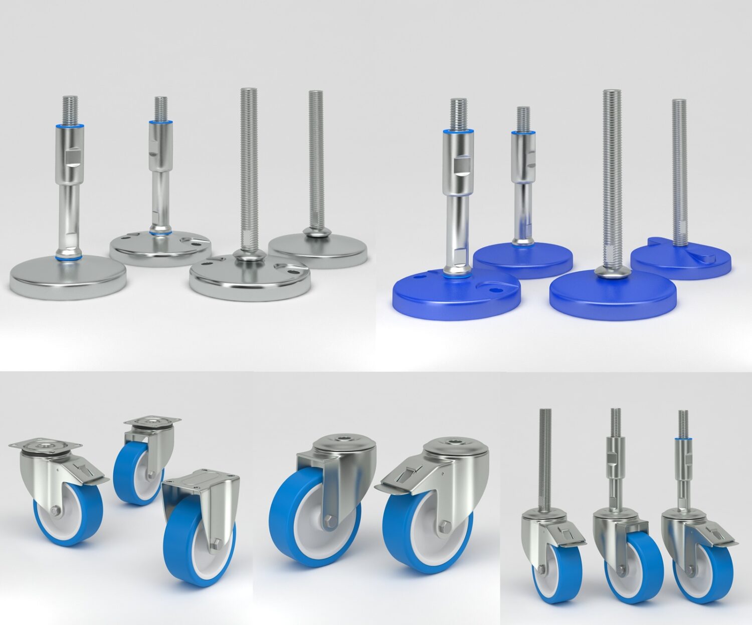 Optimizing Design with Machine Casters and Leveling Feet | NHK ...